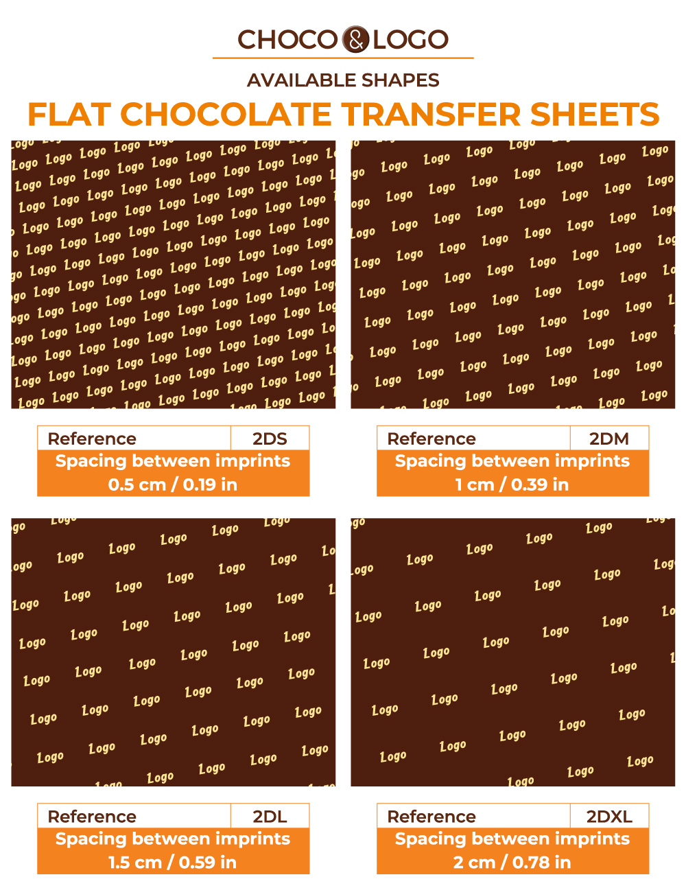 Order Form - Custom Chocolate Transfer Sheets